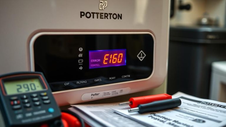 Potterton Boiler Error Codes